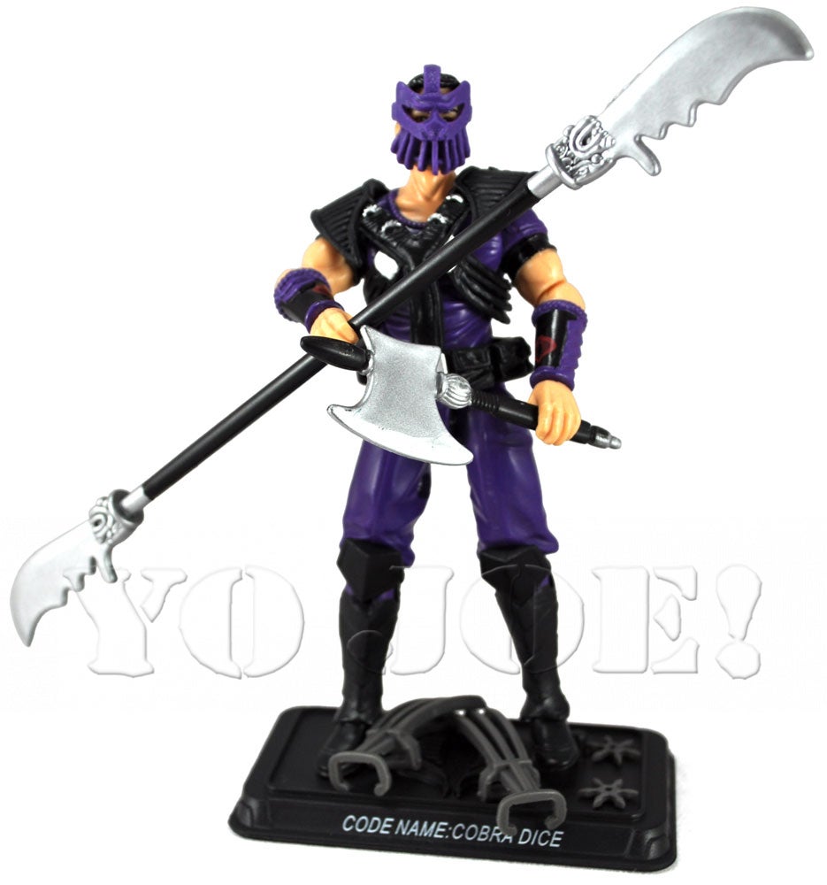 Cobra Dice V2 Gi Joe Action Figure Yojoe Archive